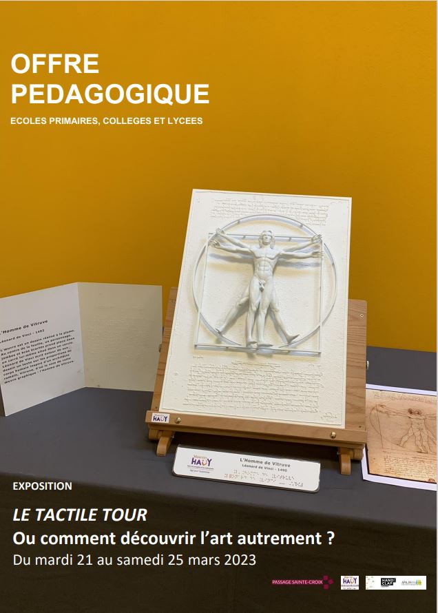 Le TACTILE TOUR ou comment découvrir l'art autrement ?- 21 au 25 mars ...