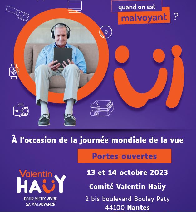 Conférence et journées portes ouvertes de l'Association Valentin Haüy ...